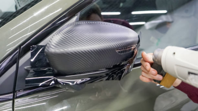 How to Wrap Car Side Mirrors